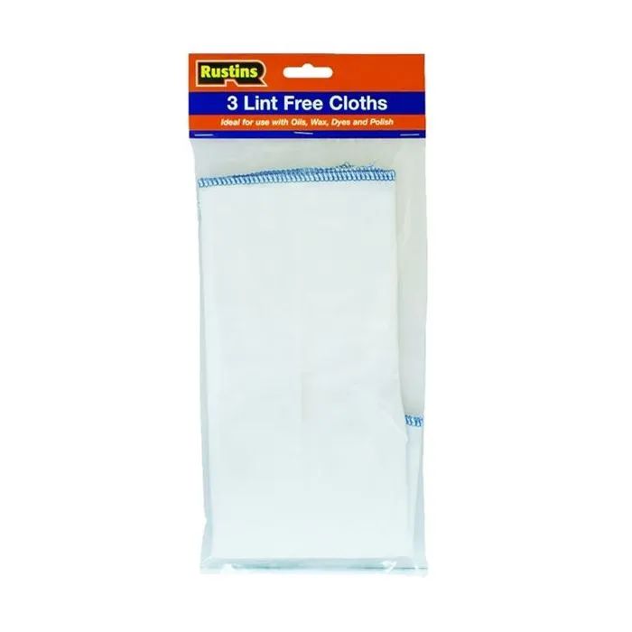 Lint Free Cloths (Pack 3)
